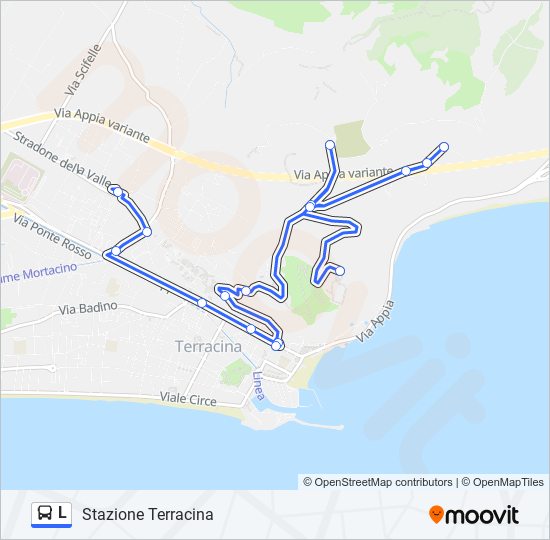 l Route: Schedules, Stops & Maps - Stazione Terracina (Updated)