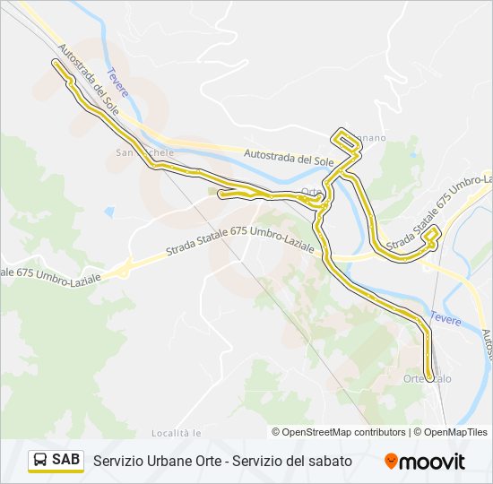 sab Route: Schedules, Stops & Maps - Orte - P.za 29 Agosto (Updated)