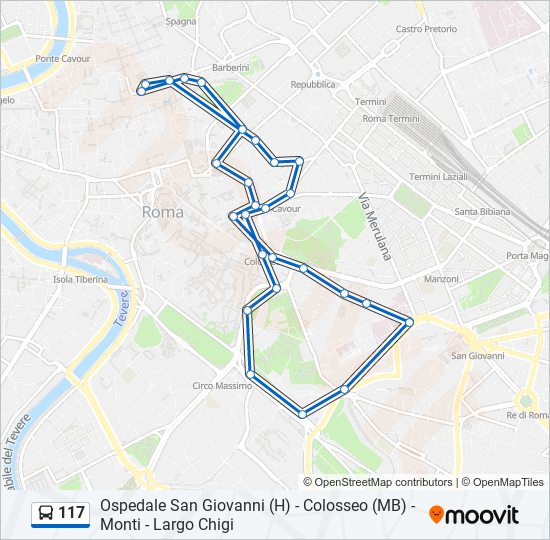 San Giovanni In Laterano Map