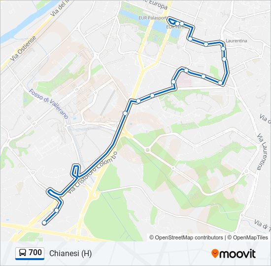 700 Route: Schedules, Stops & Maps - Chianesi (H) (Updated)