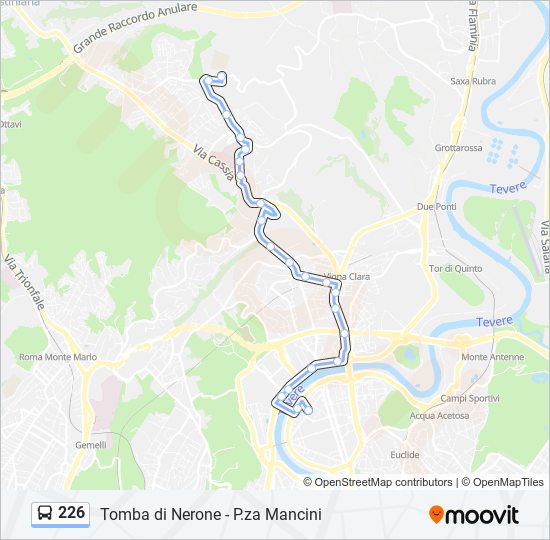 226 Route: Schedules, Stops & Maps - Mancini (Updated)