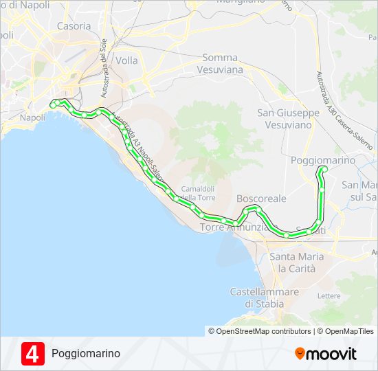 l4 Route: Schedules, Stops & Maps - Poggiomarino (Updated)