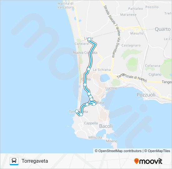 Linea L5L9 BUS: orari, fermate e mappe - Torregaveta (Aggiornato)