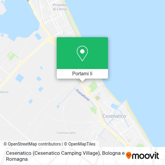 Come arrivare a Cesenatico (Cesenatico Camping Village) a Unione ...