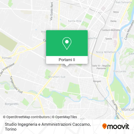 Come arrivare a Studio Ingegneria e Amministrazioni Caccamo a Torino ...