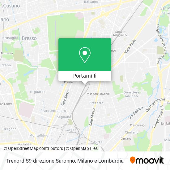 Come arrivare a Trenord S9 direzione Saronno a Milano con bus, tram ...