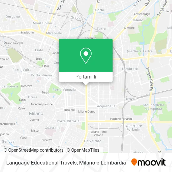 Come arrivare a Language Educational Travels a Milano con bus, metro ...