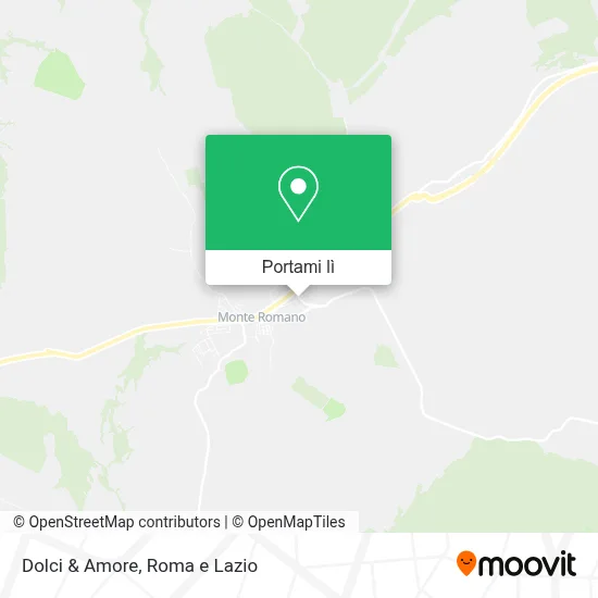 Come arrivare a Dolci & Amore a Monte Romano con bus?