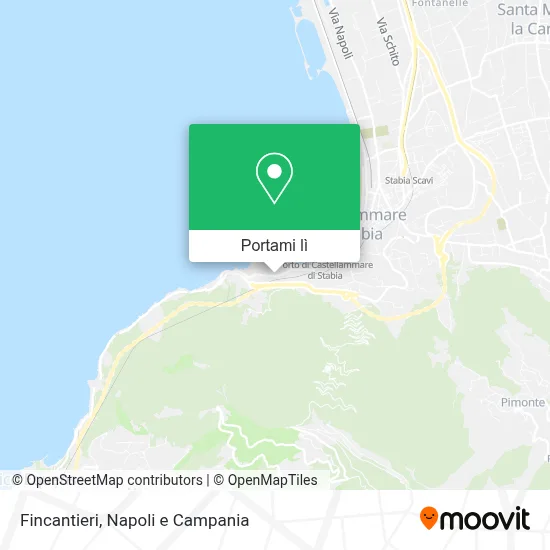 Come arrivare a Fincantieri a Castellammare Di Stabia con bus o treno?