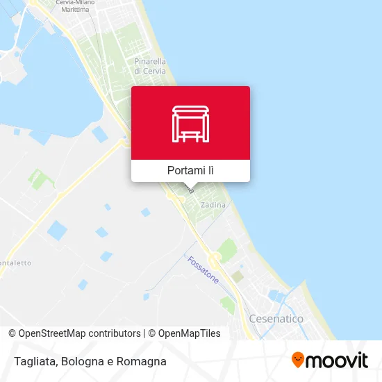 Fermata Tagliata - Percorsi, orari e tariffe