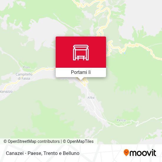 Canazei - Paese - Percorsi, orari e tariffe