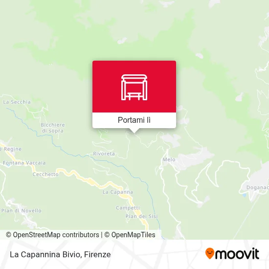 La Capannina Bivio - Percorsi, orari e tariffe