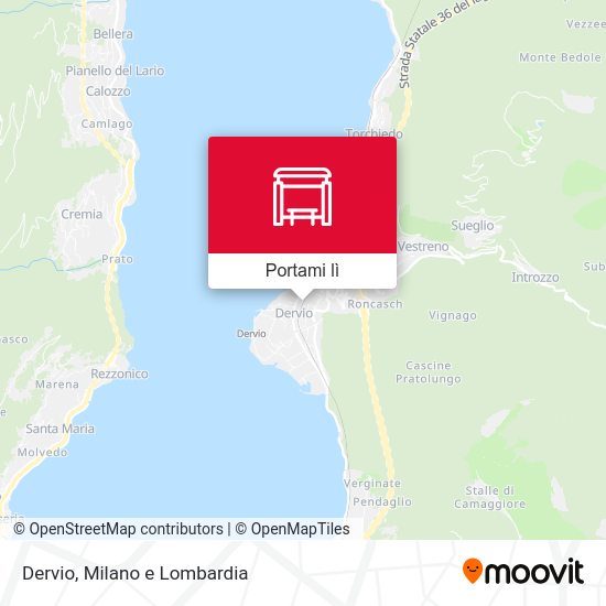 Stazione Dervio - Percorsi, orari e tariffe