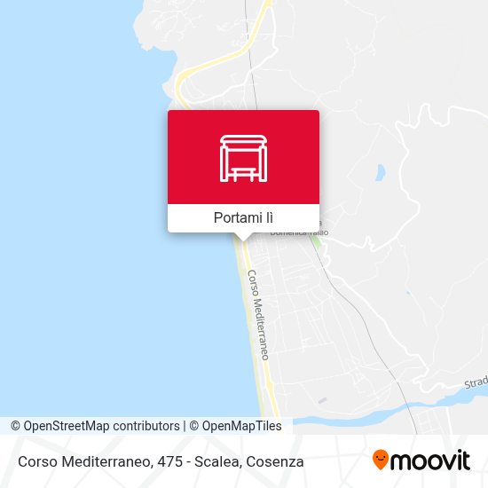 Come arrivare a Corso Mediterraneo, 475 - Scalea con bus?
