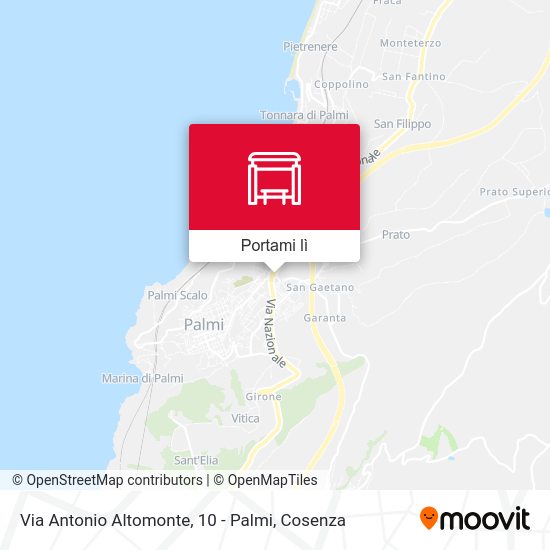 Come arrivare a Via Antonio Altomonte, 10 - Palmi con bus?