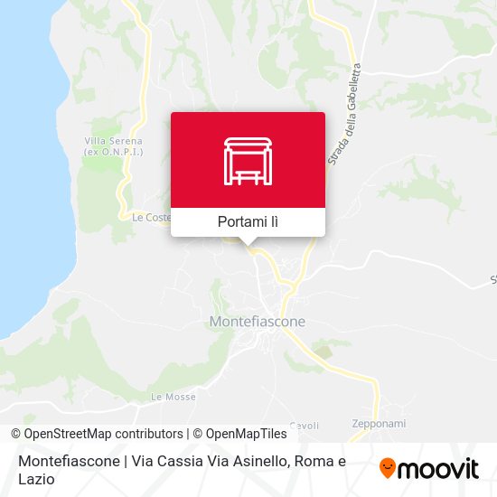 fermata Montefiascone | Via Cassia Via Asinello - Percorsi, orari e tariffe