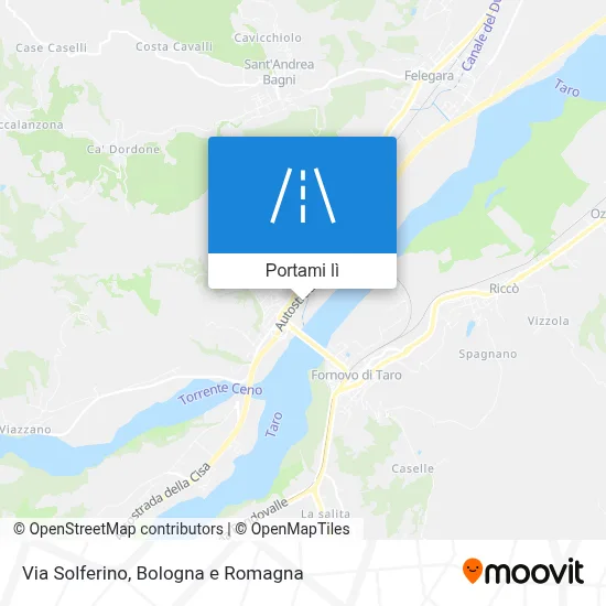 Come arrivare a Via Solferino, Medesano in bus o treno?