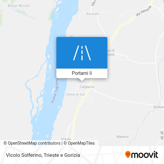 Come arrivare a Vicolo Solferino, Dignano in bus?