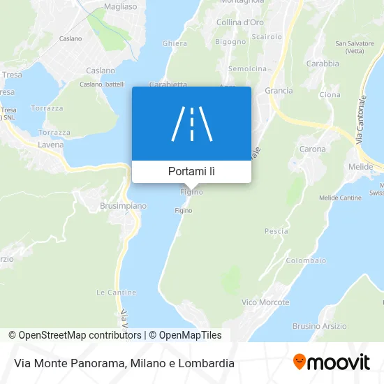 Come arrivare a Via Monte Panorama, Barbengo in bus o treno?
