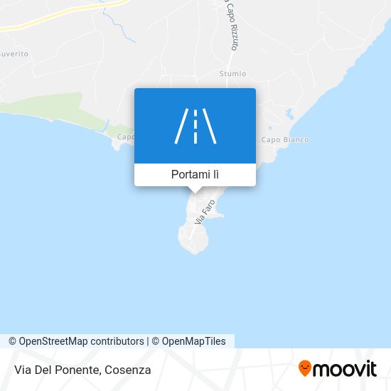 Come arrivare a Via Del Ponente, Isola Di Capo Rizzuto in