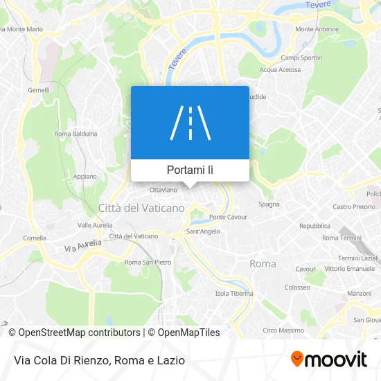 Come arrivare a Via Cola Di Rienzo, Roma in bus, metro o treno?