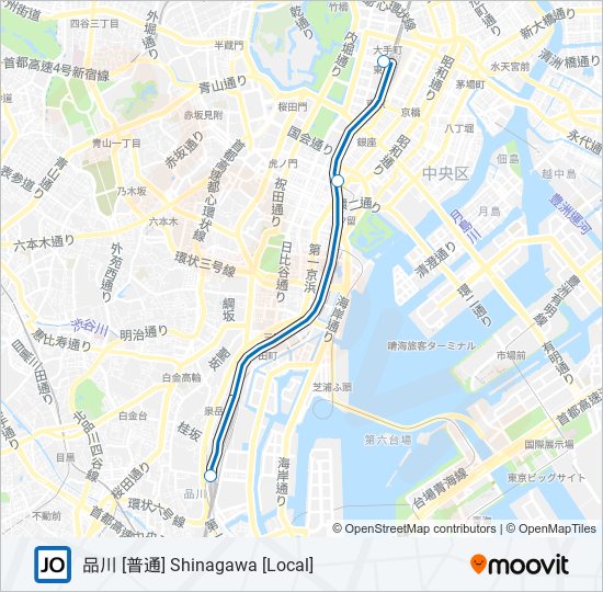 横須賀線 yokosuka line Route: Schedules, Stops & Maps - 品川 [普通] Shinagawa ...