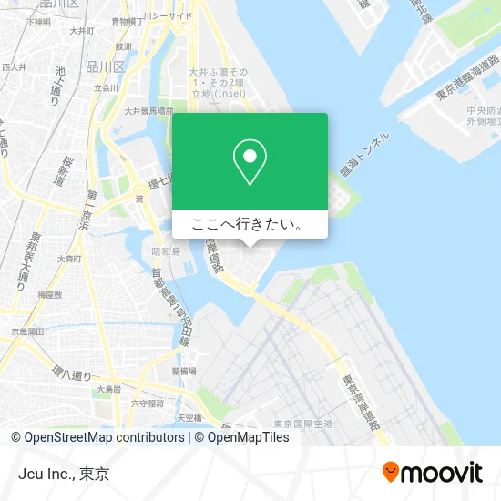 バス, 電車 または 地下鉄 - メトロで大田区にあるJcu Inc.に行く方法は？