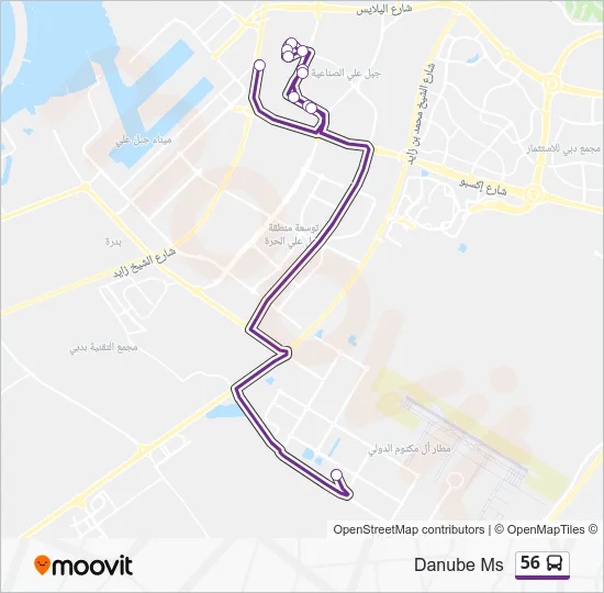 56 Route: Schedules, Stops & Maps - Danube Ms (Updated)
