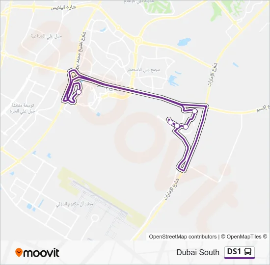 DS1 Route: Schedules, Stops & Maps - Dubai South (Updated)