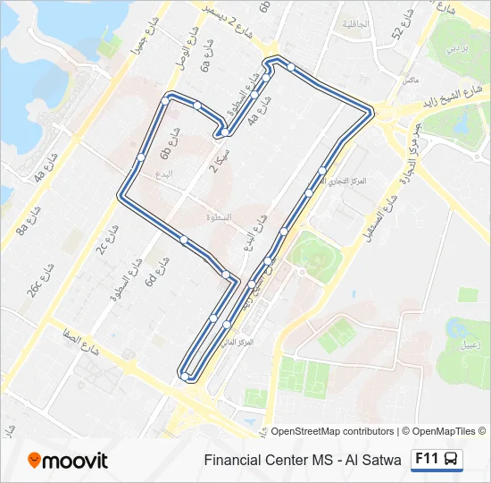 F11 Route: Schedules, Stops & Maps - Al Satwa (Updated)