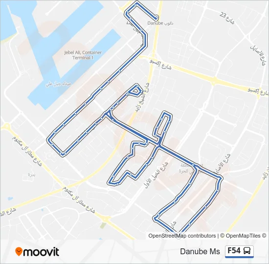 F54 Route: Schedules, Stops & Maps - Danube Ms (Updated)