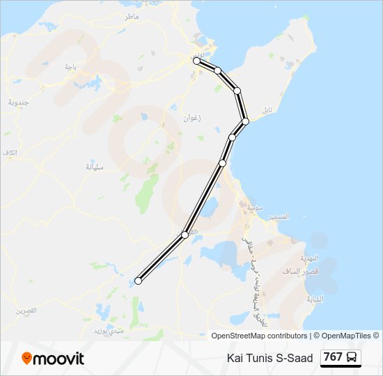 767 Route: Schedules, Stops & Maps - Kai Tunis S-Saad (Updated)