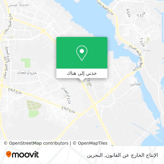 كيف تصل إلىالإنتاج الخارج عن القانون في Riffa بواسطة حافلة?