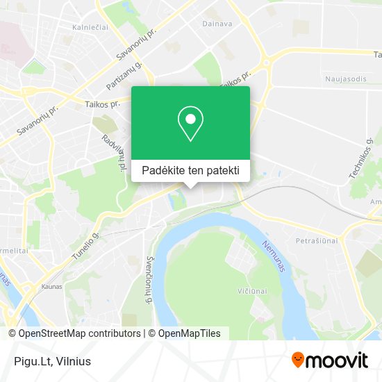 Kaip patekti į Pigu.Lt Vilnius mieste naudojant autobusas arba Troleibusas?