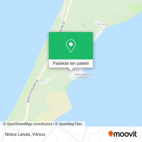 Kaip patekti į Nidos Laivas Vilnius mieste naudojant autobusas?