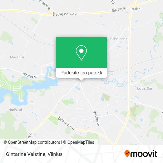 Kaip patekti į Gintarine Vaistine Vilnius mieste naudojant autobusas ...